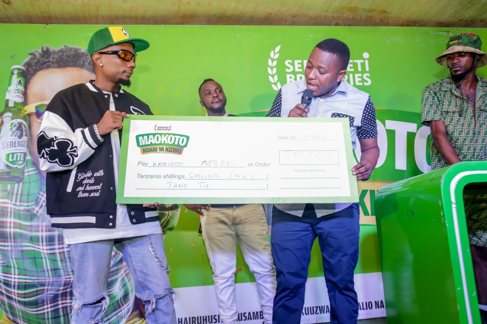 Washindi “Maokoto” wakabidhiwa vitita vyao - Timesmajira